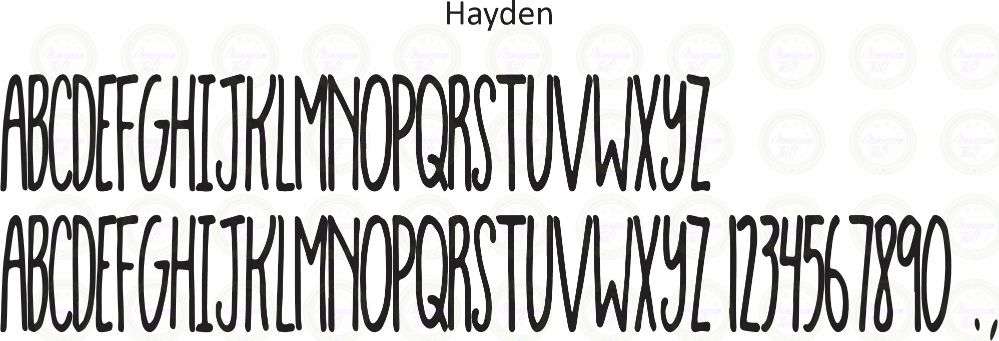 Decal, Digital Printing, Personalization Fonts full alphabet – Monogram ...
